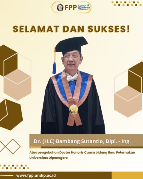 Universitas Diponegoro Anugerahi Gelar Doctor Honoris Causa kepada ...