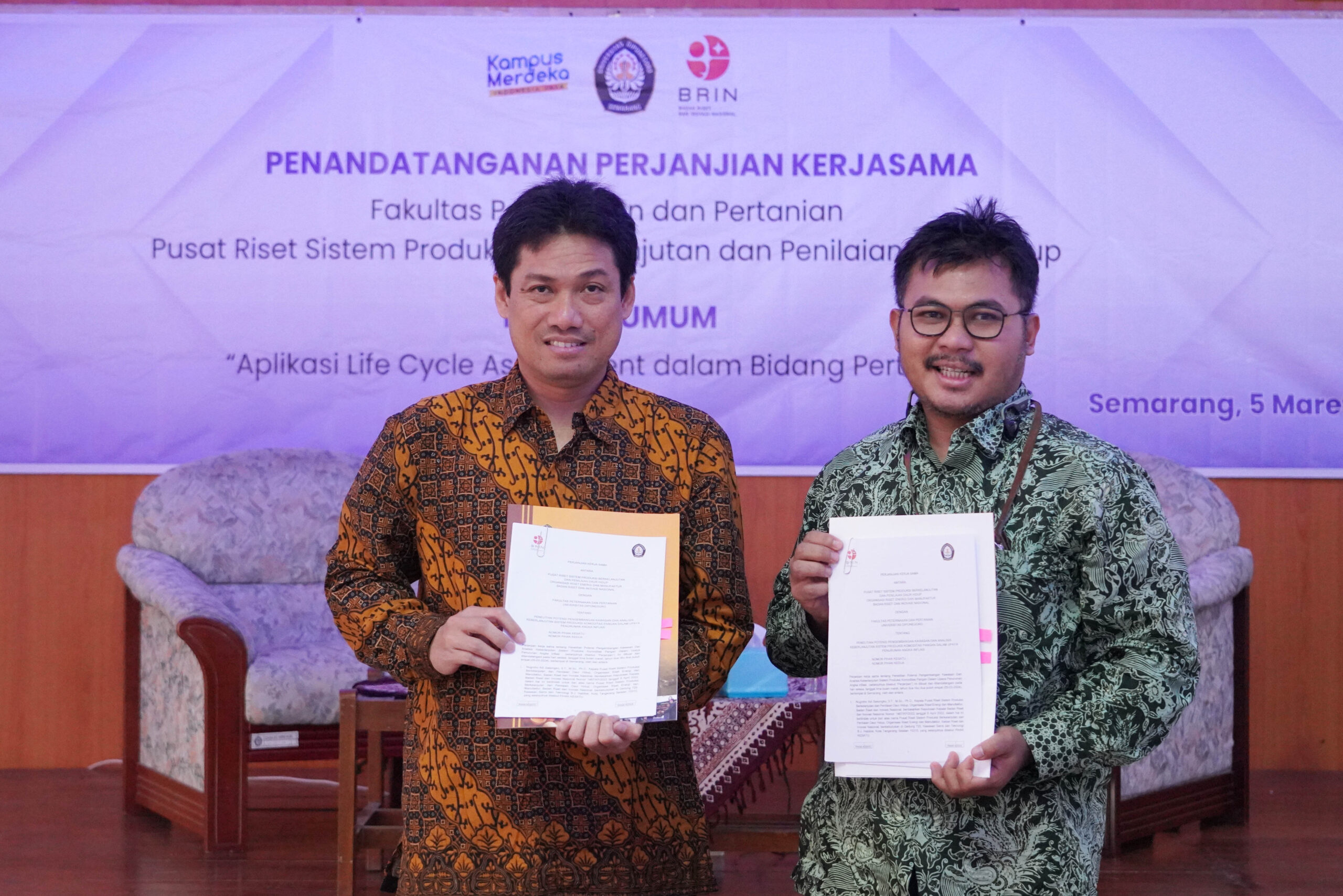 Kerjasama Penelitian dengan BRIN untuk Menurunkan Angka Inflasi ... Kerjasama Penelitian dengan BRIN untuk Menurunkan Angka Inflasi ...