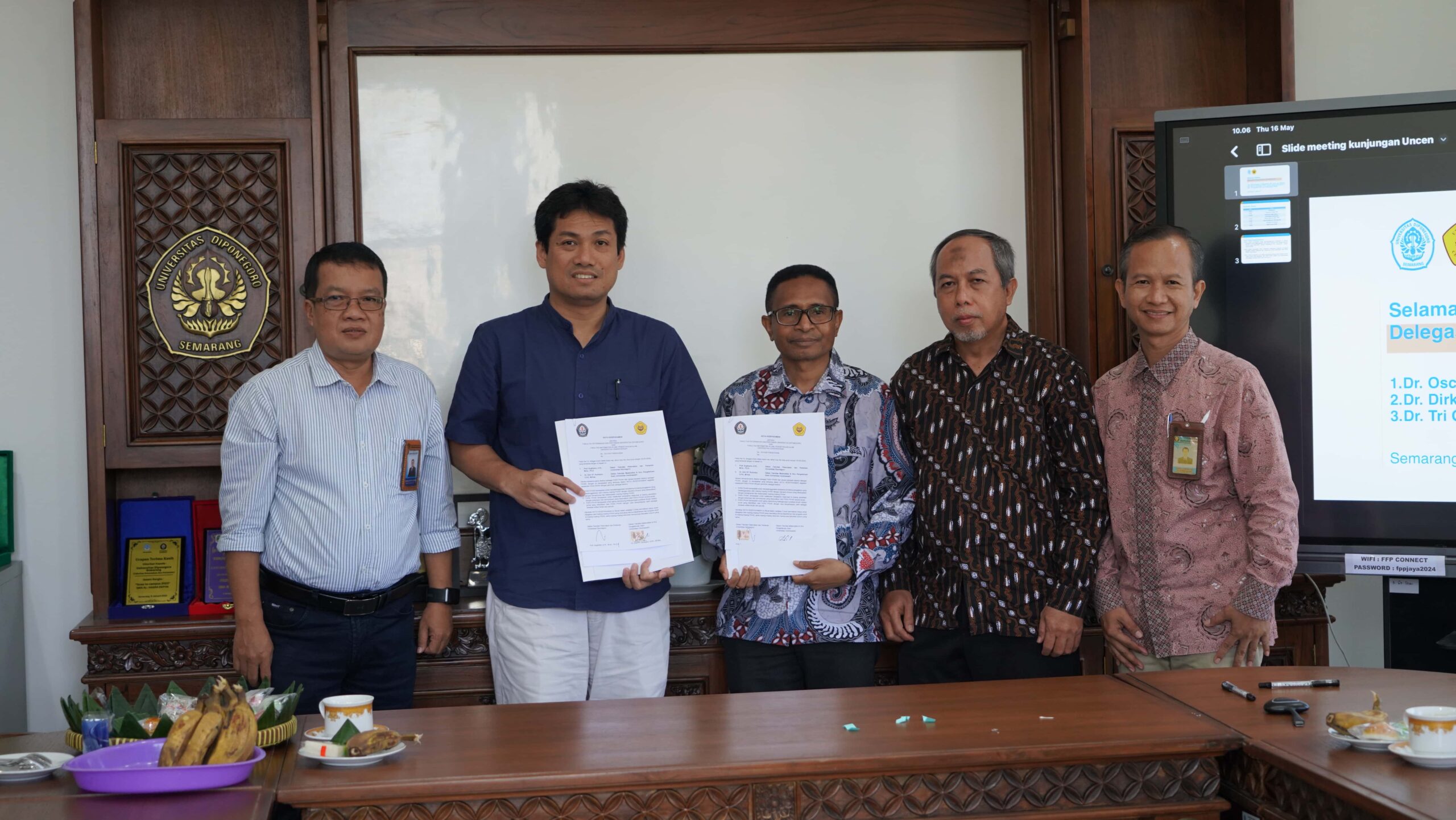 FMIPA Universitas Cendrawasih Lakukan Bencmarking ke Tekpang FPP Undip ... FMIPA Universitas Cendrawasih Lakukan Bencmarking ke Tekpang FPP Undip ...